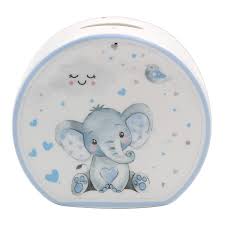 Bird & Ellie - Money Box - Blue — Polly's Toys & Gifts