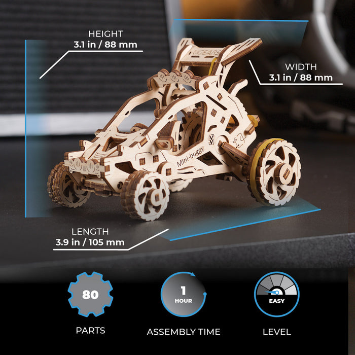 Ugears: Mechanical Models - Desert Buggy — Polly's Toys & Gifts